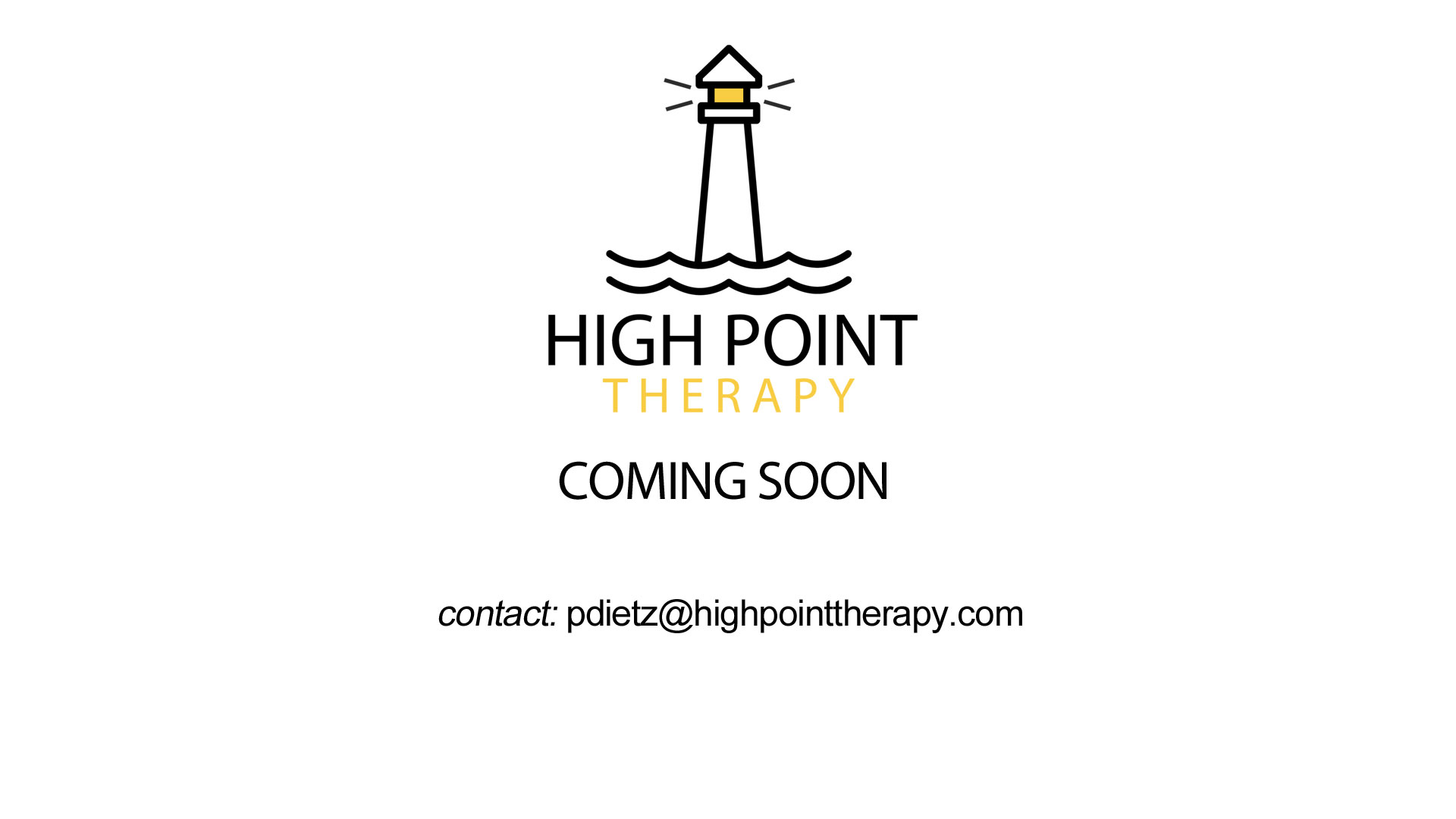 Welcome to High Point Therapy!